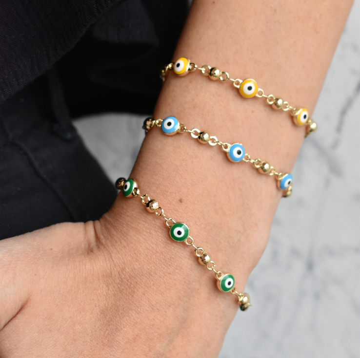 Pulsera ojitos – Branchée Joyería